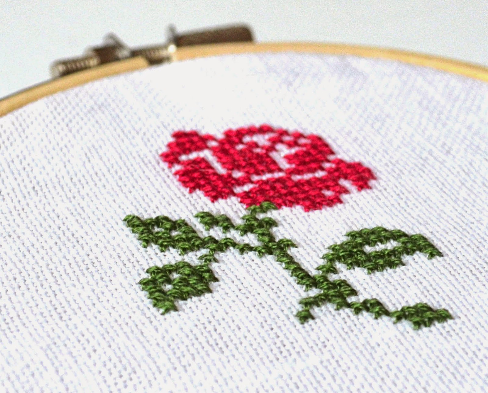 Sew French: French Rose Pattern