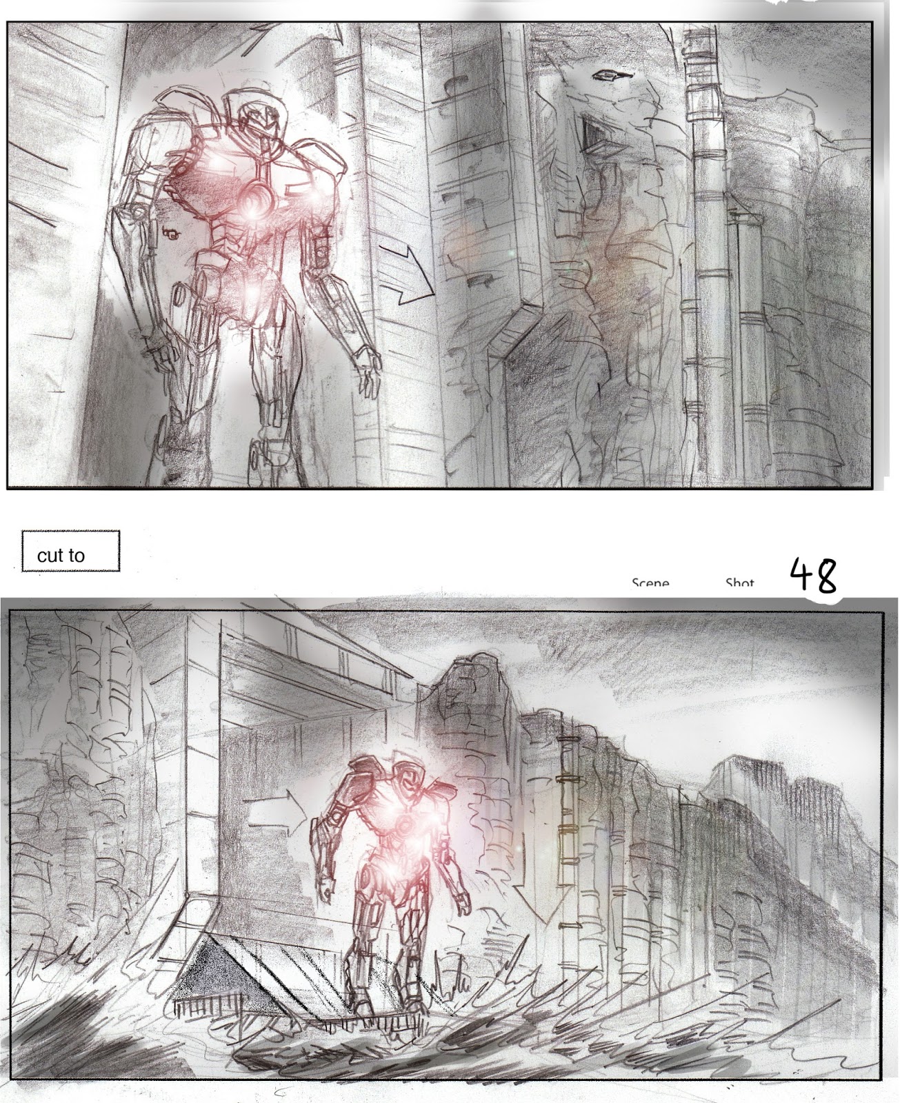 Exclusive: PACIFIC RIM Storyboards and Interview with Rob McCallum ...