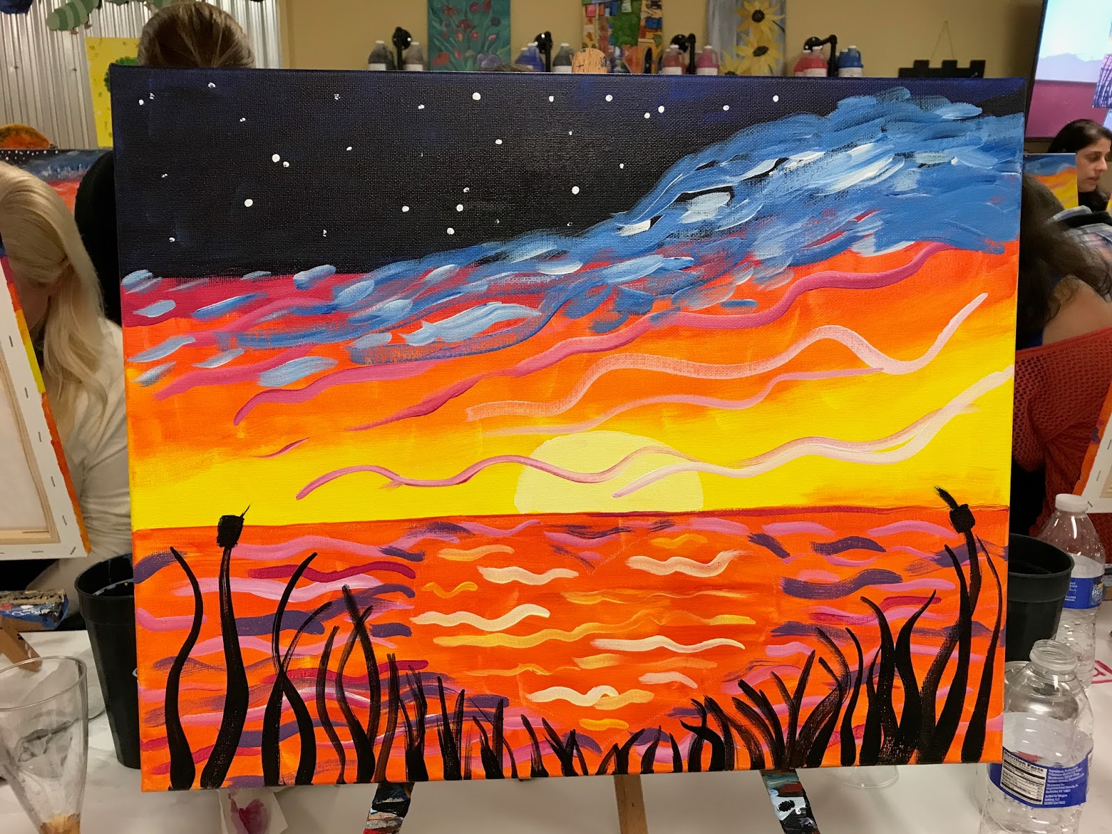 And Then There Were Six: Painting with a Twist