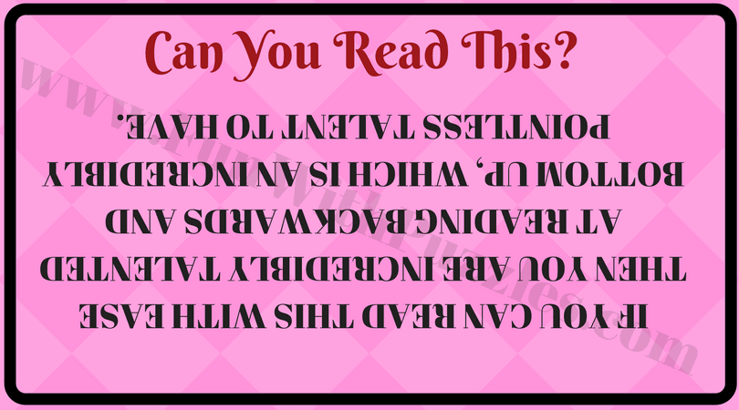 Reading Brain Teasers to Train your Brain-Fun With Puzzles