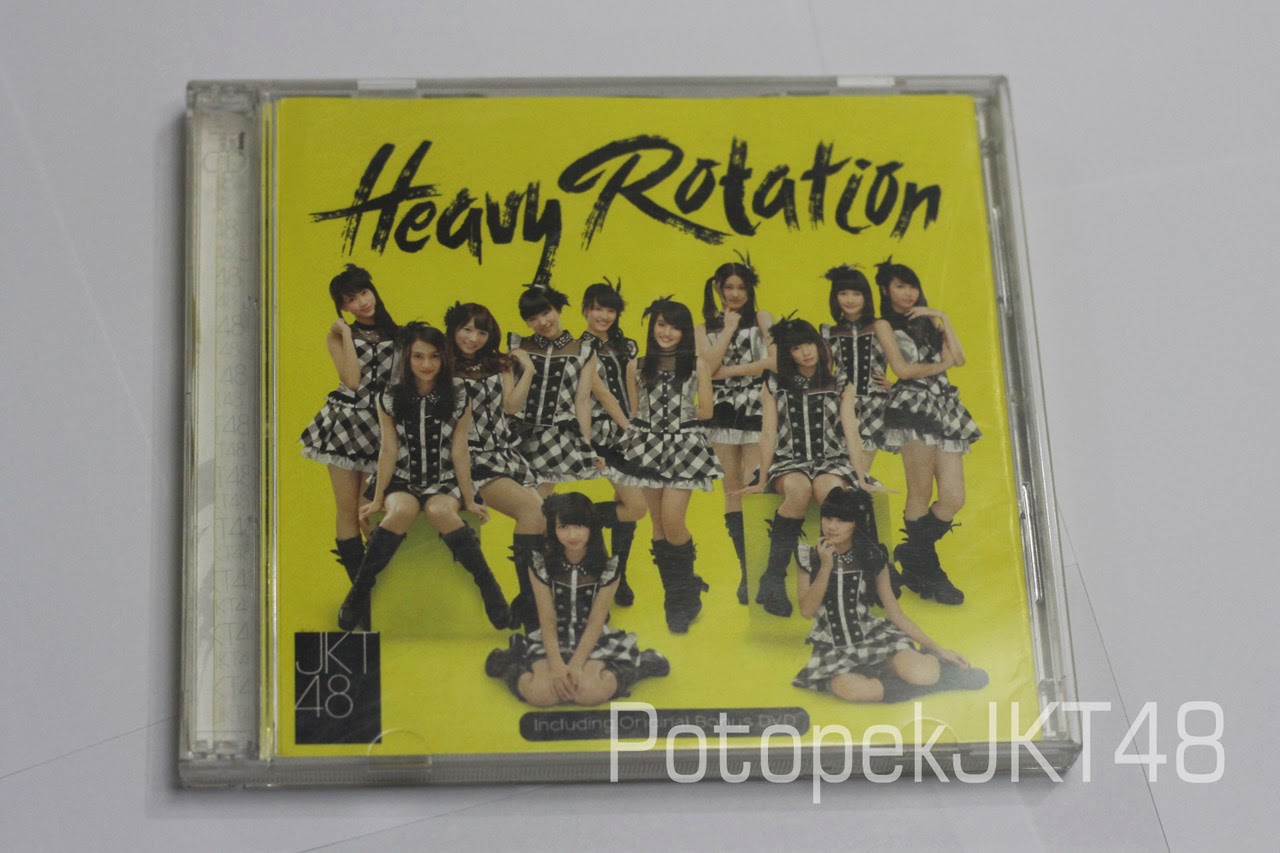 JKT48 International Shop: CD - 1st Album - Heavy Rotation (CD+DVD ...