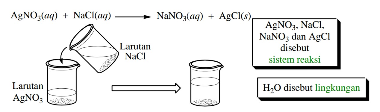 WANIBESAK: Sistem, Lingkungan, Reaksi Eksoterm, dan Reaksi Endoterm
