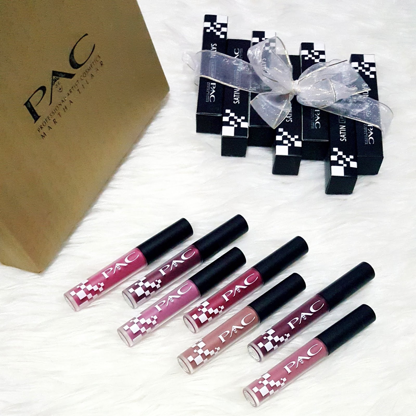 PAC THE NEW SATIN MATTE LIP CREAM ~ REVIEW & SWATCHES (SPONSORED)