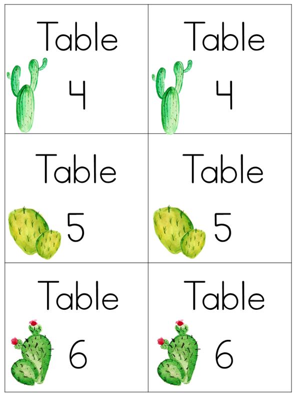 Miss Martel's Special Class: Cactus Classroom Decor and Organization