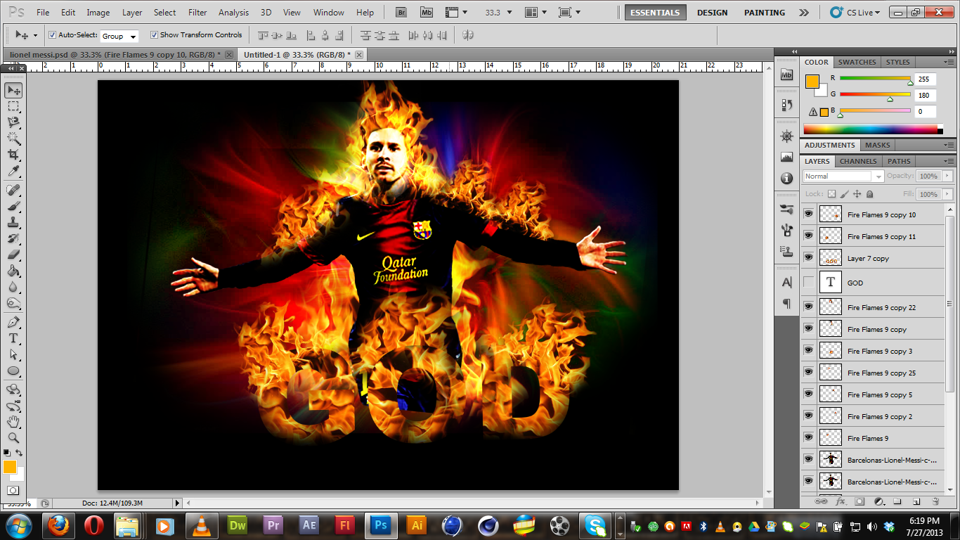 OVATISING - Ova Advertising: How To Create Man On Fire Photo ...