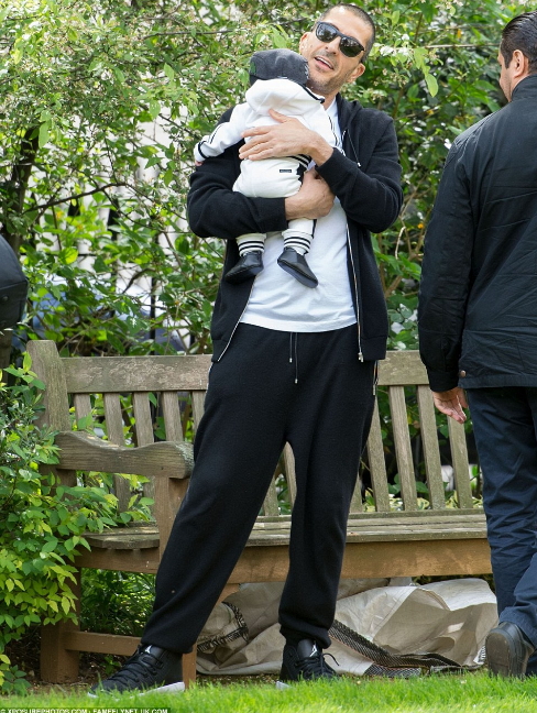 Janet Jackson's Son Eissa Bonds With Father, Wissam Al Mana At A Park ...