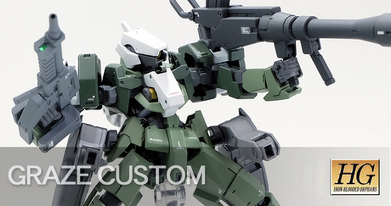 Custom Build: HG 1/144 Graze Custom + MS Option Set 2 & CGS Mobile ...