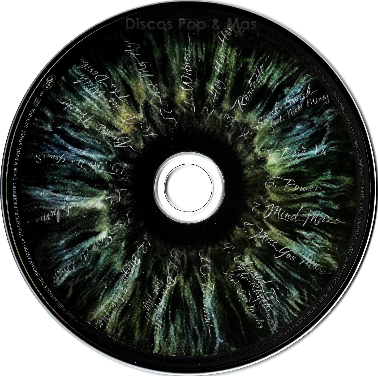 Discos Pop & Mas: Katy Perry - Witness (Japan Deluxe)