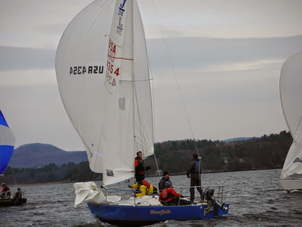 Better Outside Than In: J24 racing 11/16/14