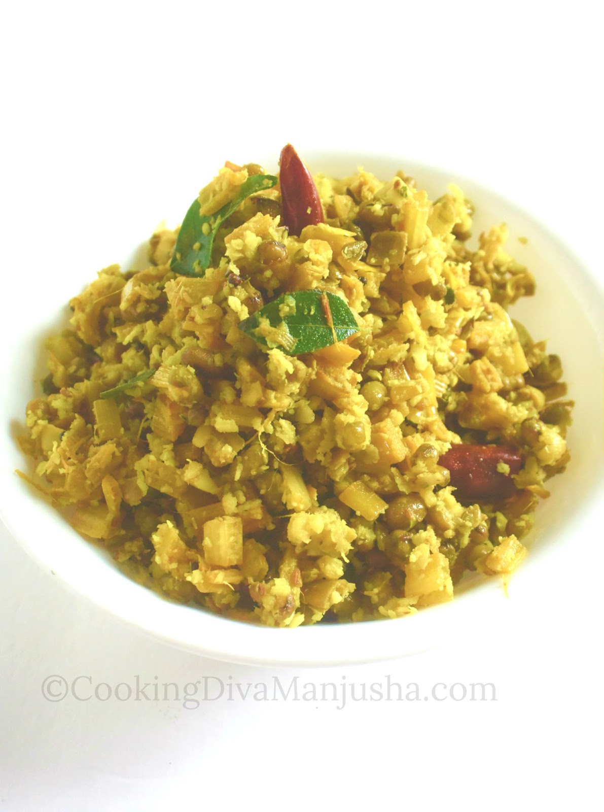 Two ways to make a Banana stem recipe -Vazha Pindi thoran|Vazhaithandu ...