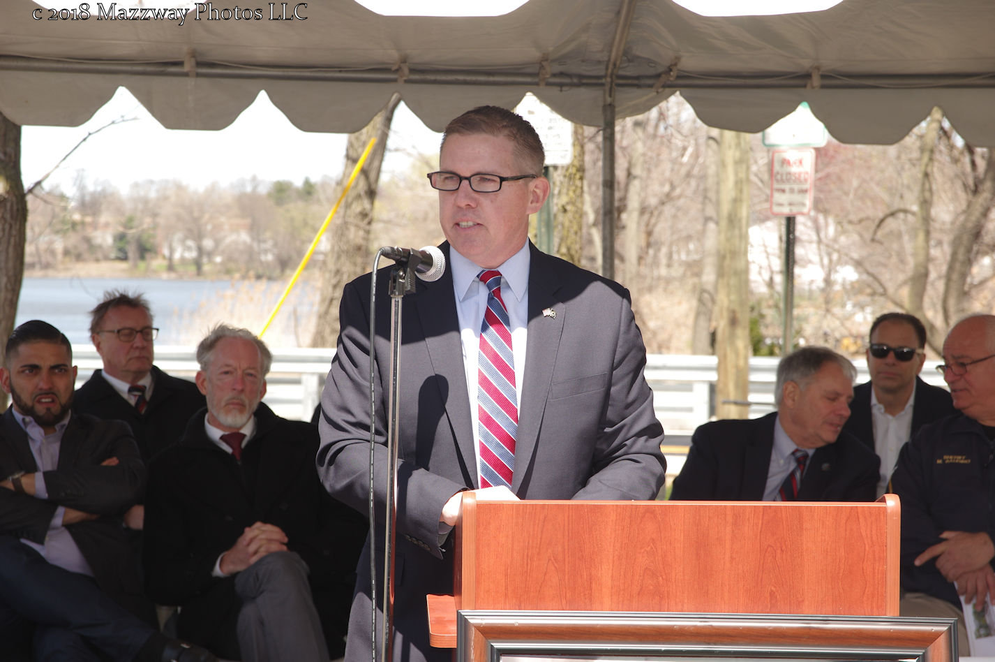 Bogota Blog NJ: Re-dedication of the Lt. William C. Ryan (USMC) Bridge