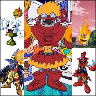 [Linhas Evolutivas] Candlemon from FlaWisemon ~ MEU×DIGIMON