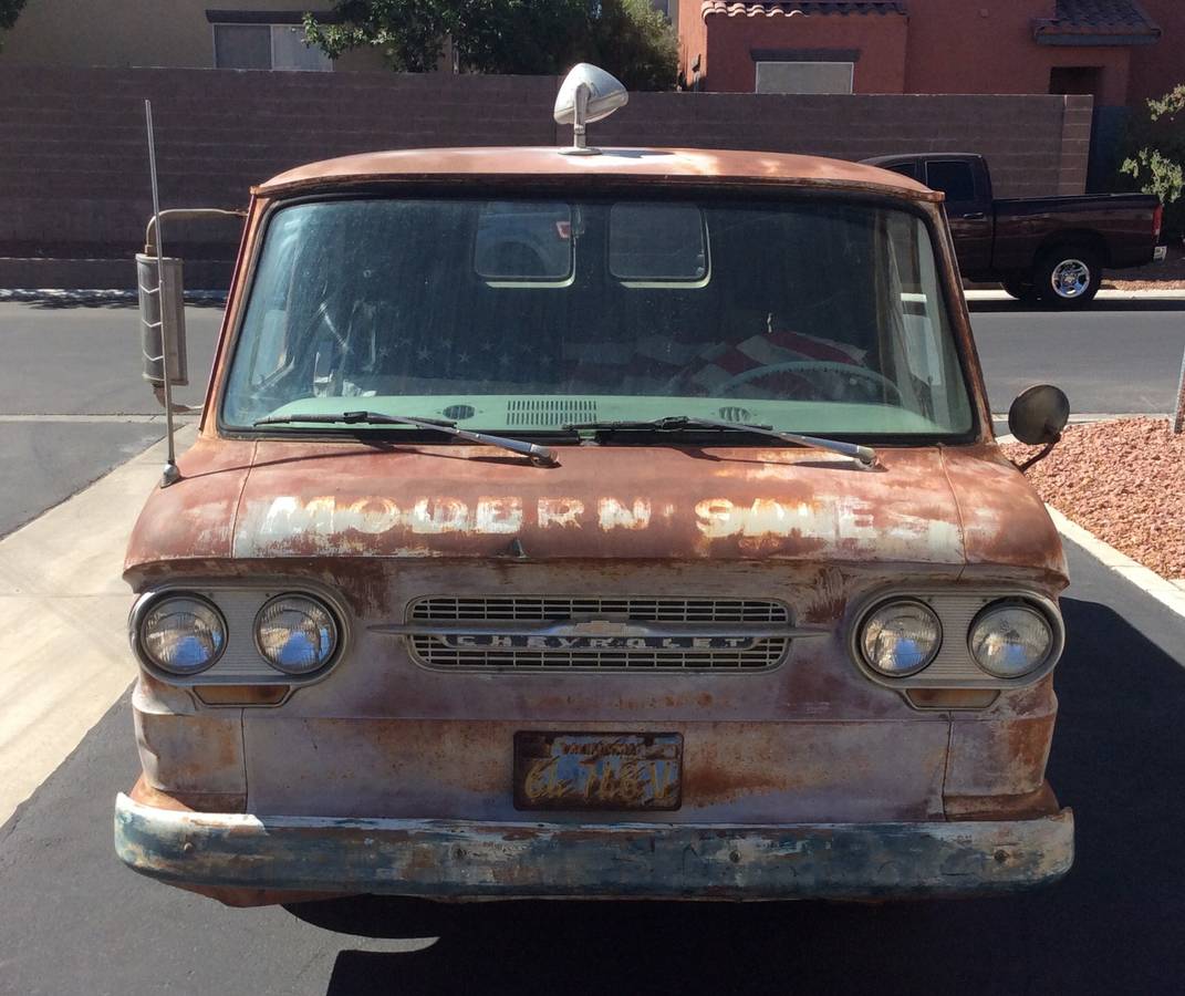 Westancebywestcoast: Full patina Corvair van
