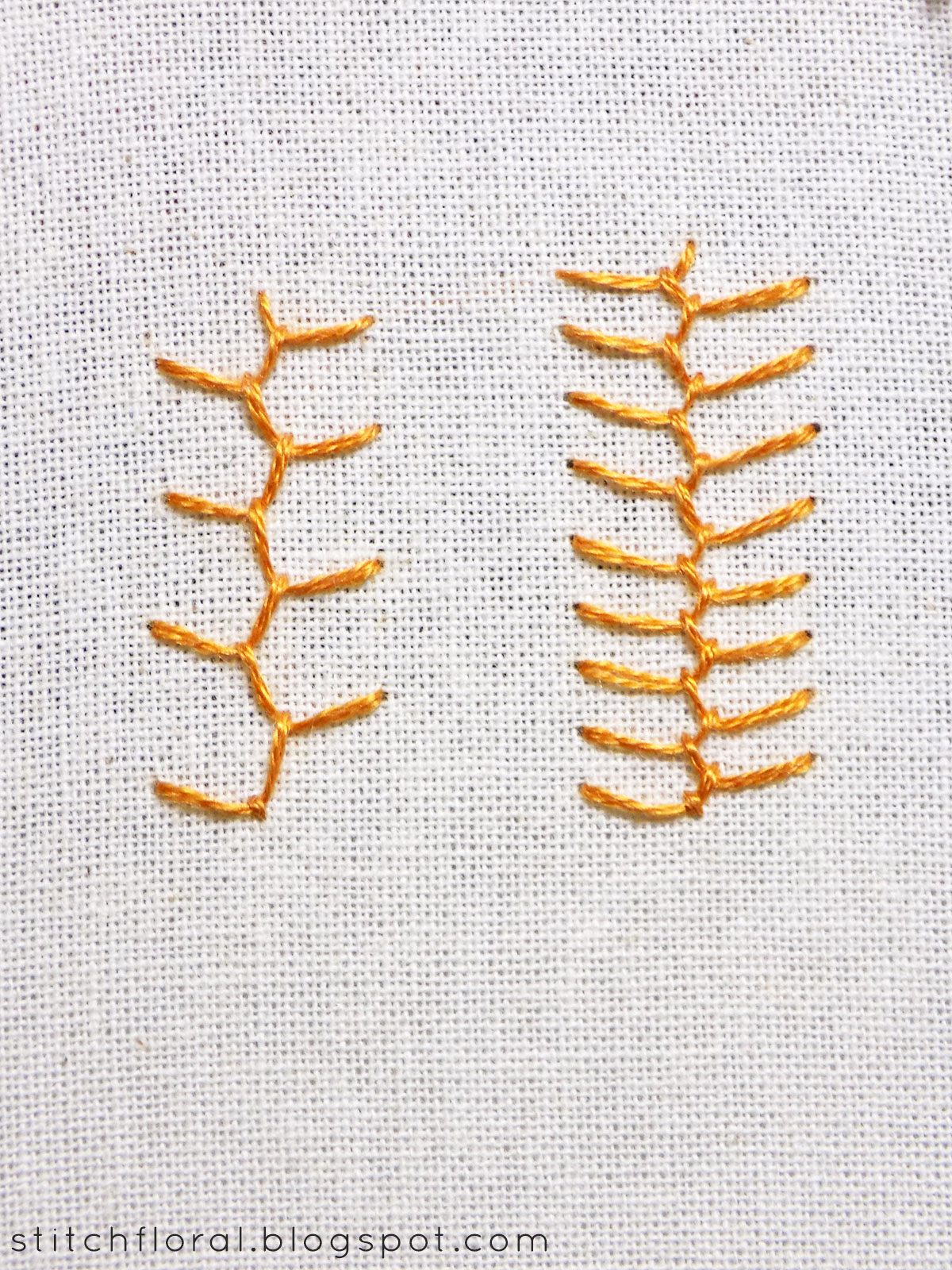 Cretan stitch tutorial - Stitch Floral