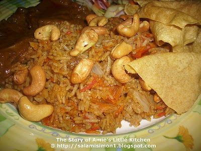 Nasi Beriani & Daging Beriani - Amie's Little Kitchen