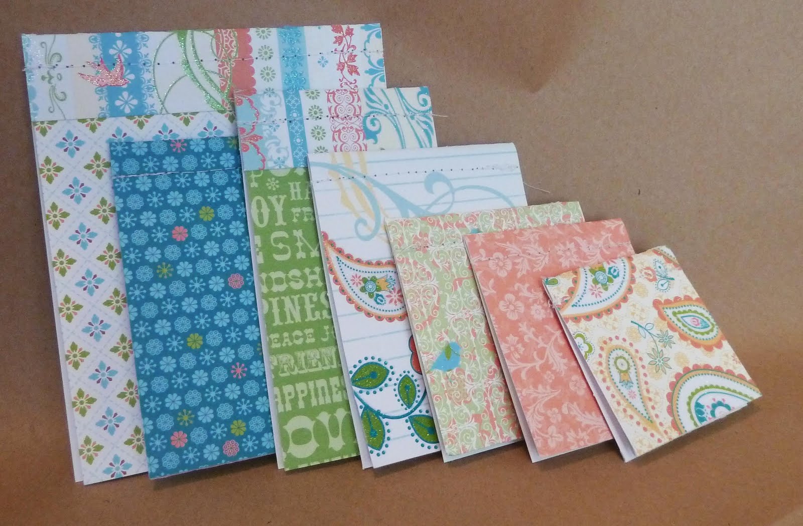 The Orchard in Bloom: Stitched Notebooks