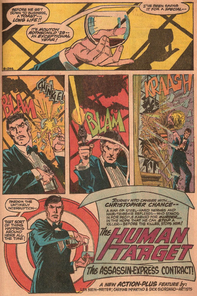 Action Comics 419 Review (Human Target stronger than Superman - at ...