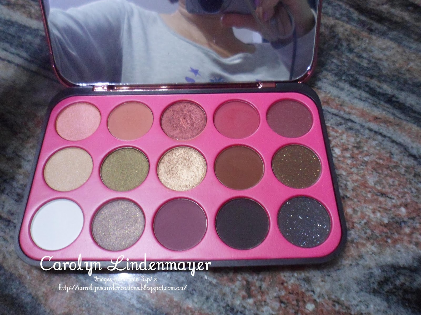 Maraya's Eyeshadow Birthday Card