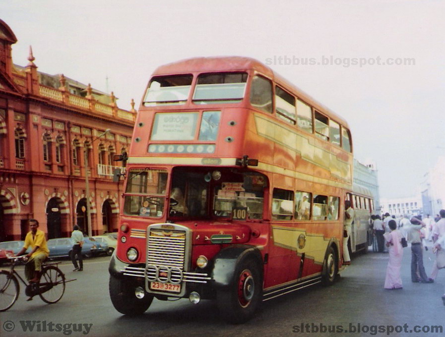 SLTB buses - ශ්‍රී ලංගම බස්: Leyland RTL double decker bus from CTB ...