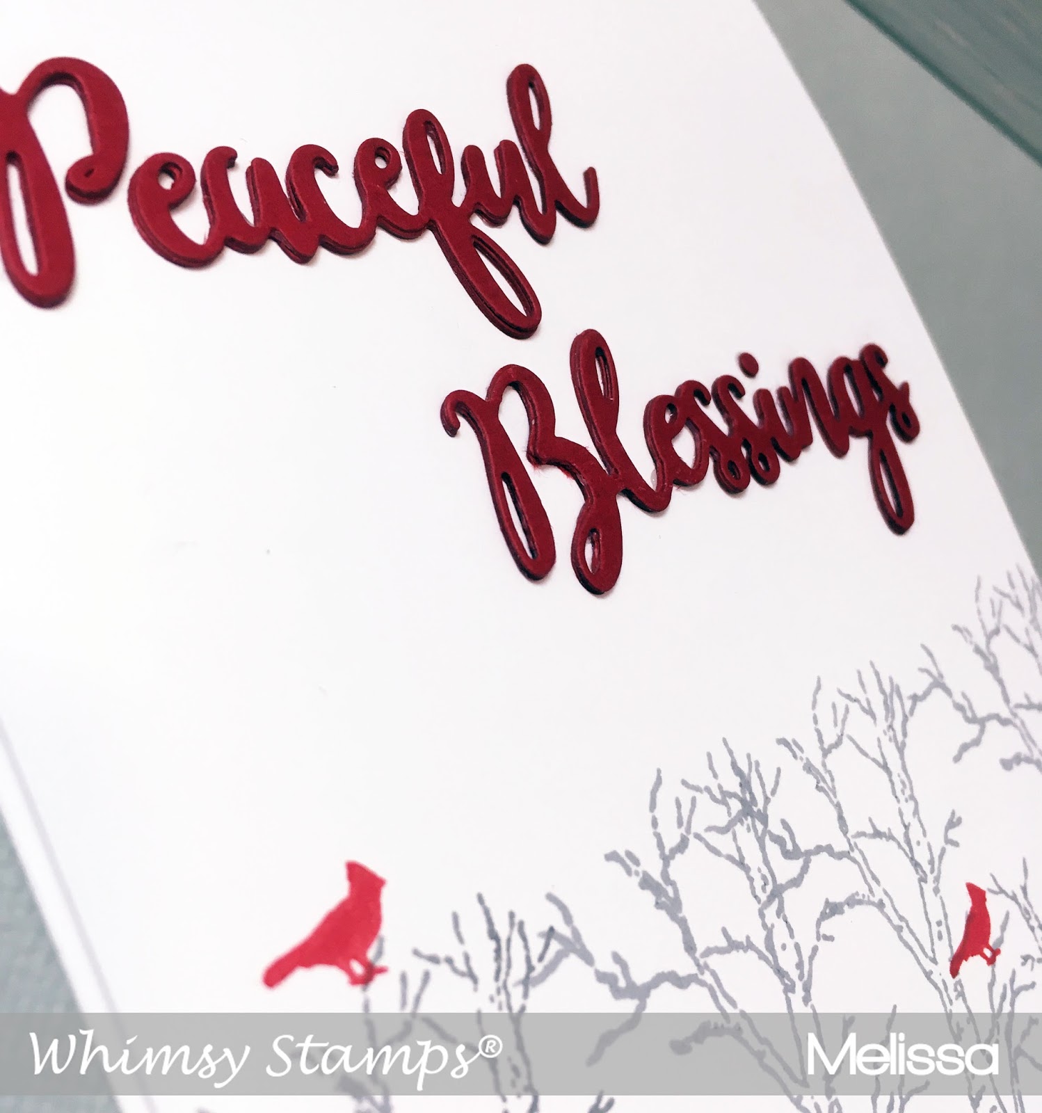 Melissa Made: Peaceful Blessings - Whimsy Stamps