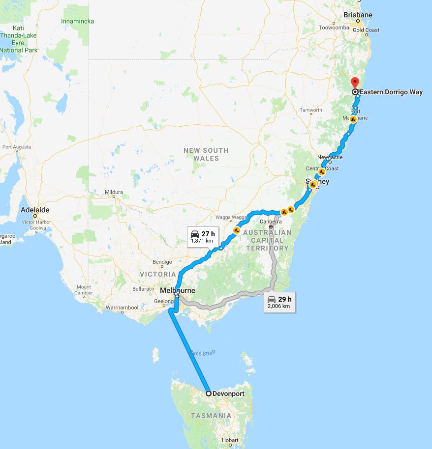 thoughts & happenings: Waterfall Way, NSW