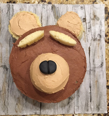 The Bake More: Cutest (and Easiest) Bear Head Cake