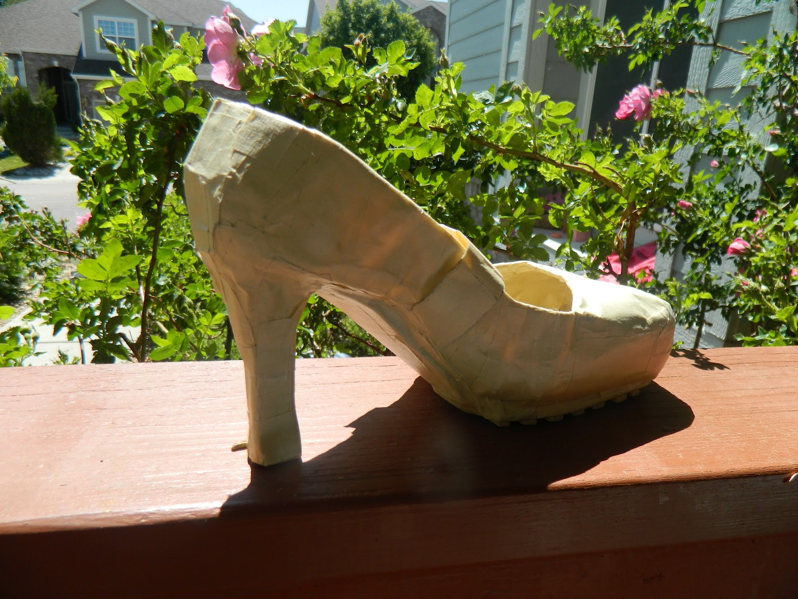 Sculptors International: Masking Tape Shoe