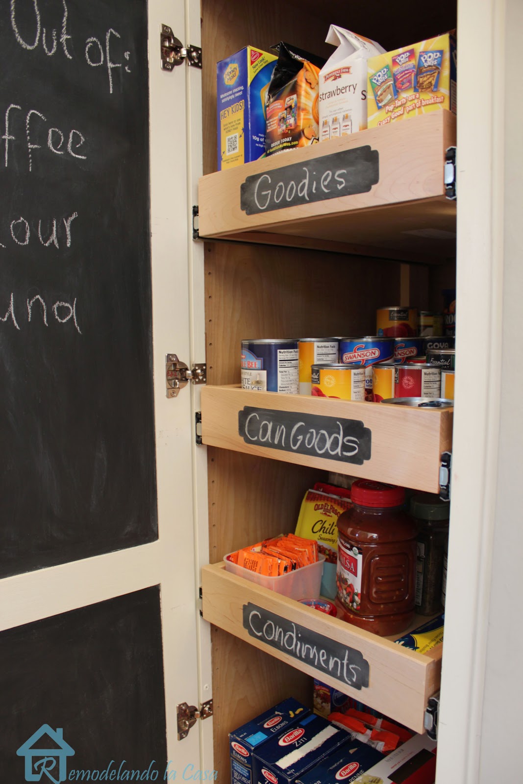Chalkboard Labels - Remodelando la Casa