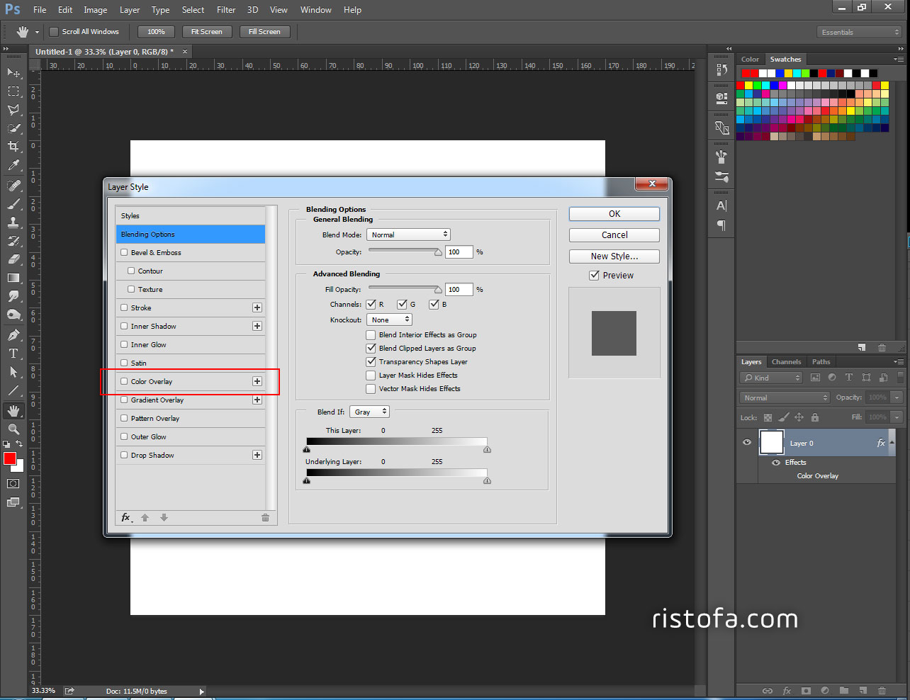 Cara Merubah Warna Layer Di Photoshop | Ide Perpaduan Warna