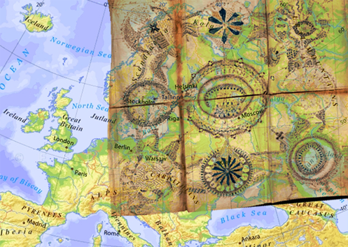 Unlocking the Voynich Manuscript: Voynich Rosette Map Records An ...