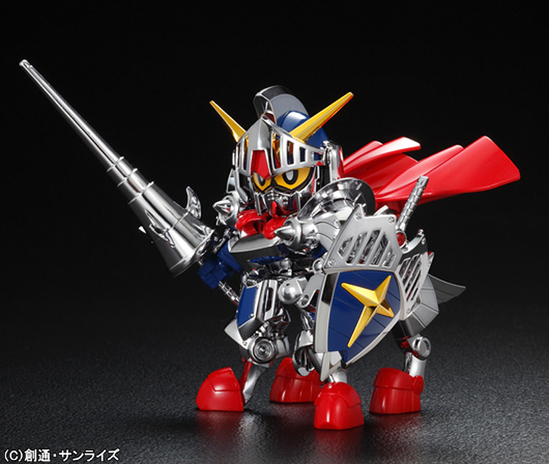 SD Legend BB Knight Gundam metallic coating ver. official images