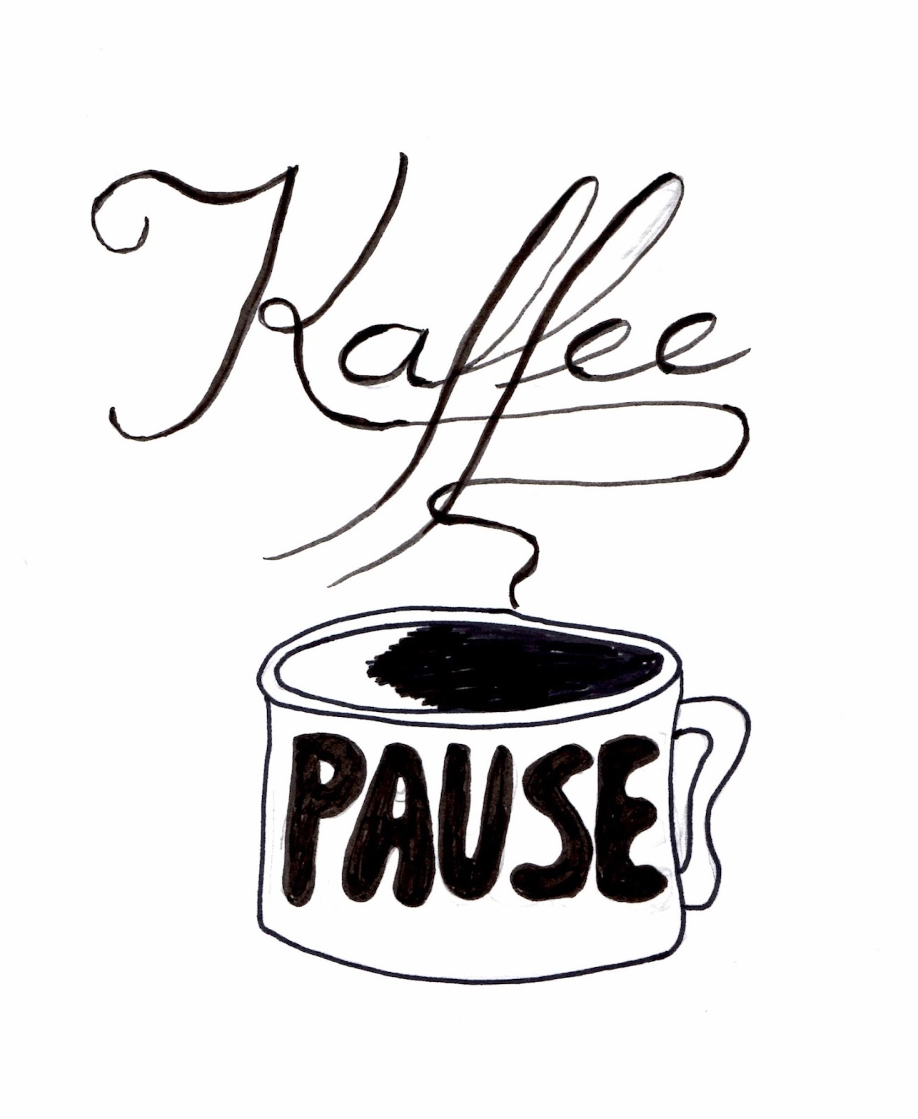 Der Duft von Büchern und Kaffee: Handlettering – Meine Anfänge (Teil 1)