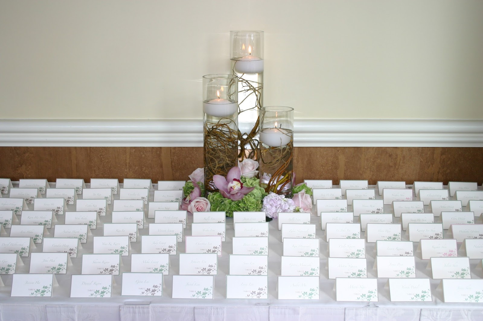 Green Leaf Designs: Place cards