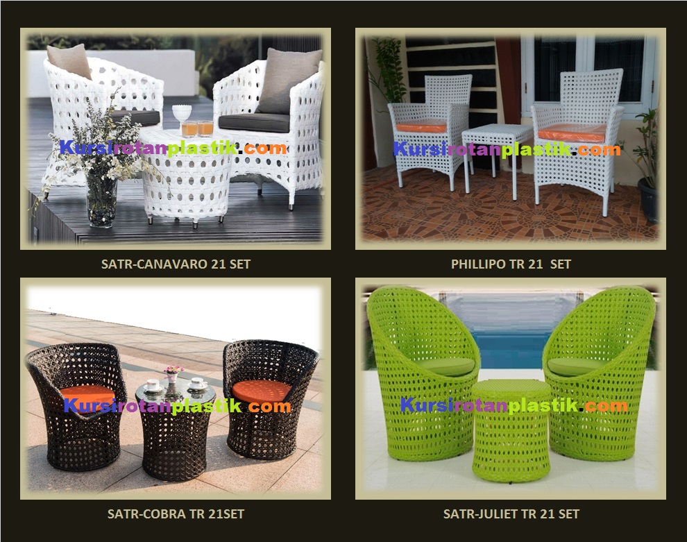 Pengrajin Rotan Plastik And Natural Rotan Furniture Cirebon Kursi Teras