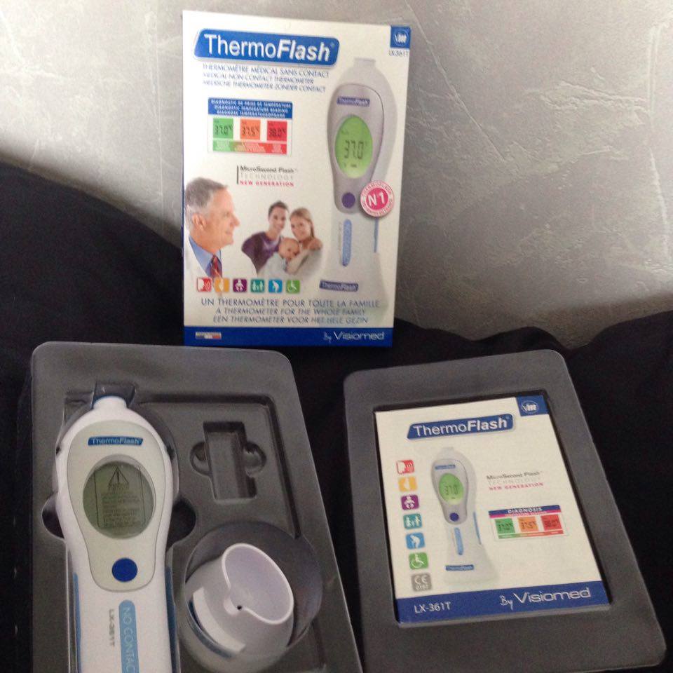 Le Thermoflash LX-361T de Visiomed : le thermomètre multi-fonction à ...