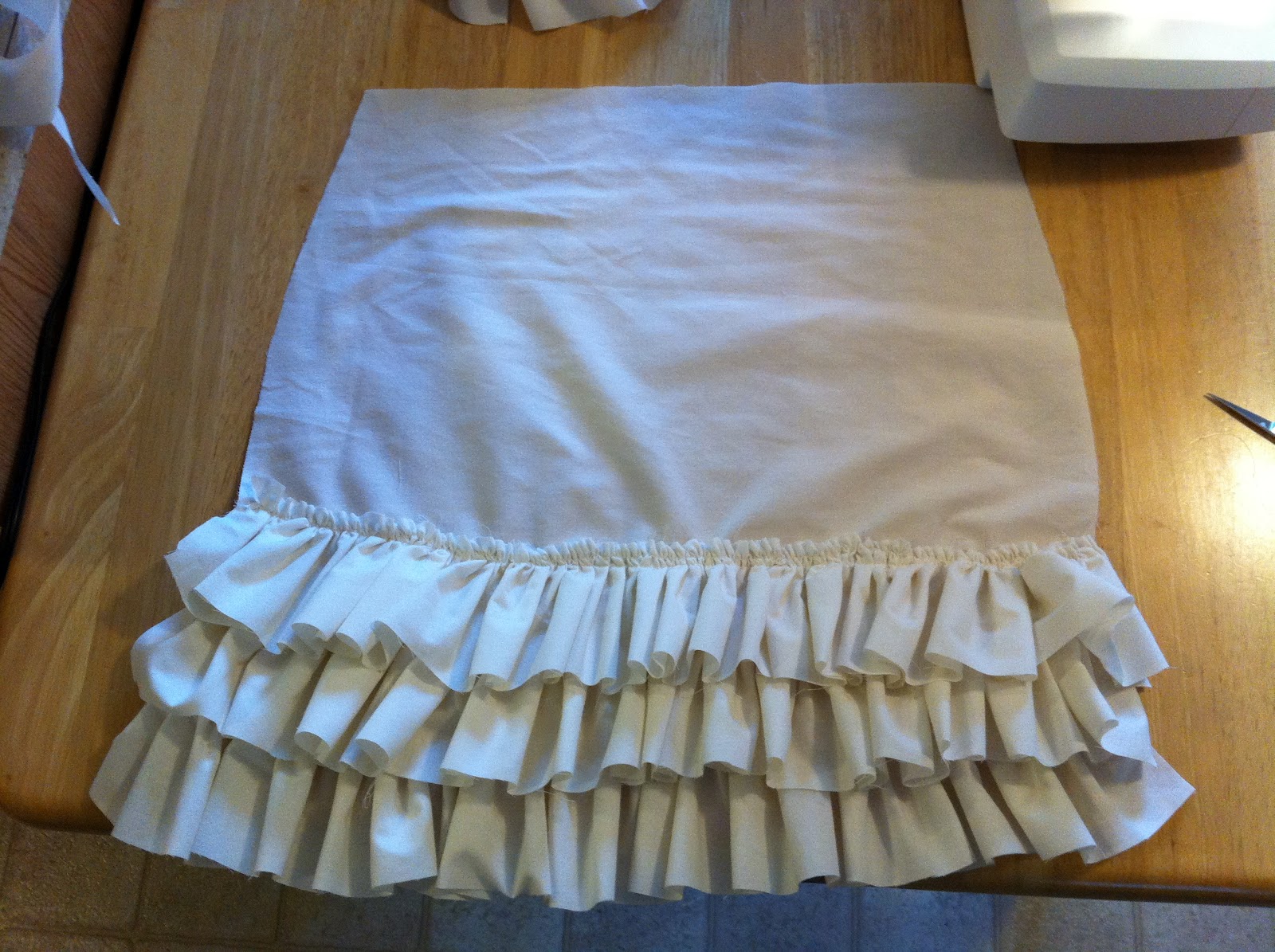 My Life in Small Town: Ruffle Skirt Tutorial