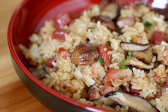 My Kitchen Snippets: Stir-fry Glutinous Rice