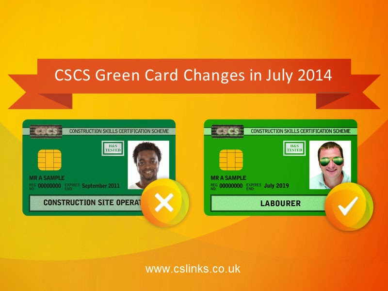 CSCS TEST AND CSCS CARD: November 2014
