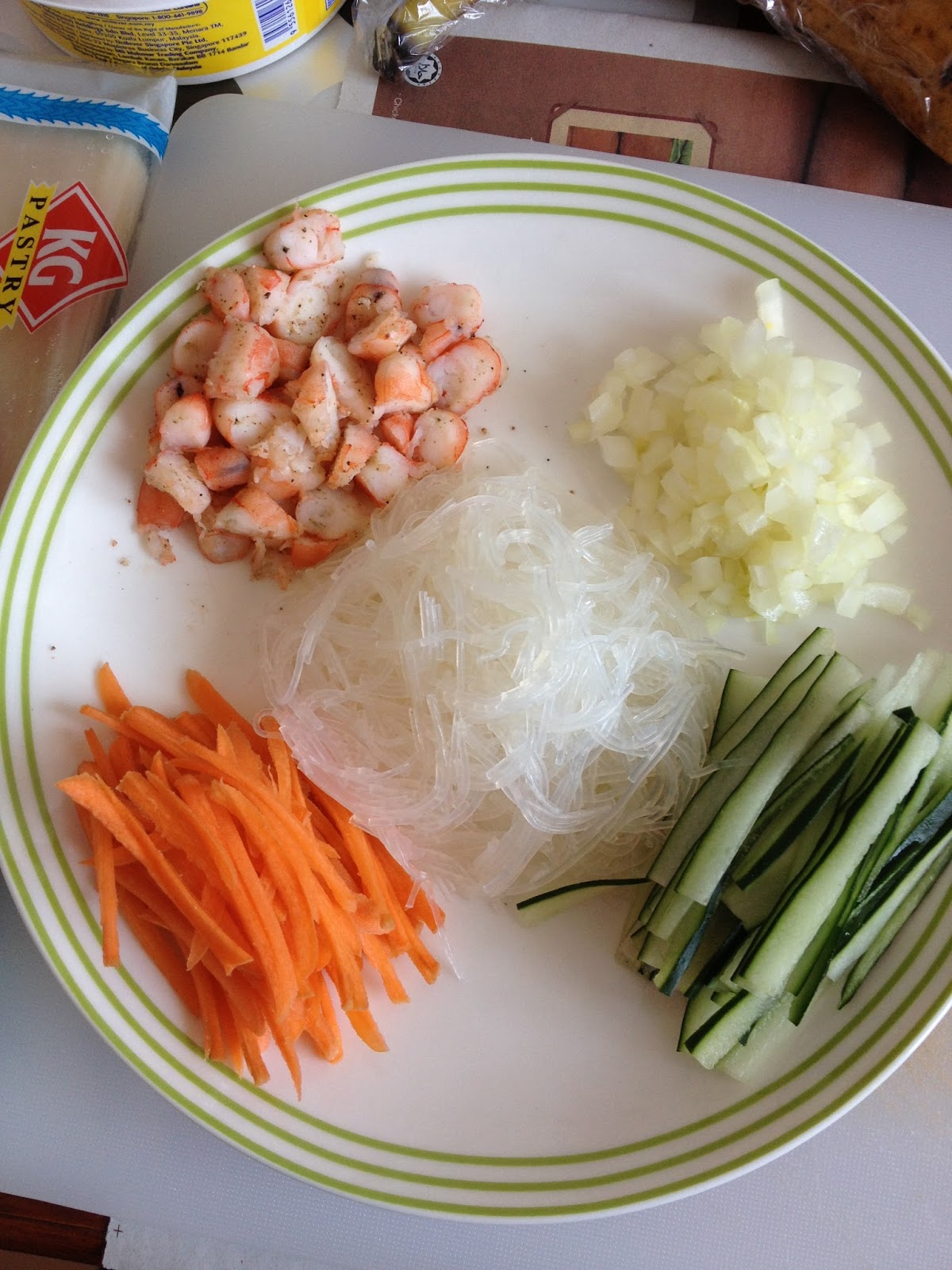 Tales of An Asian Lady: Recipe: Popiah Sayur & Suhun
