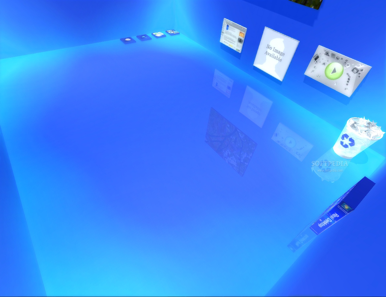 اجعل سطح المكتب ثلاثي الابعاد مع برنامج Real Desktop