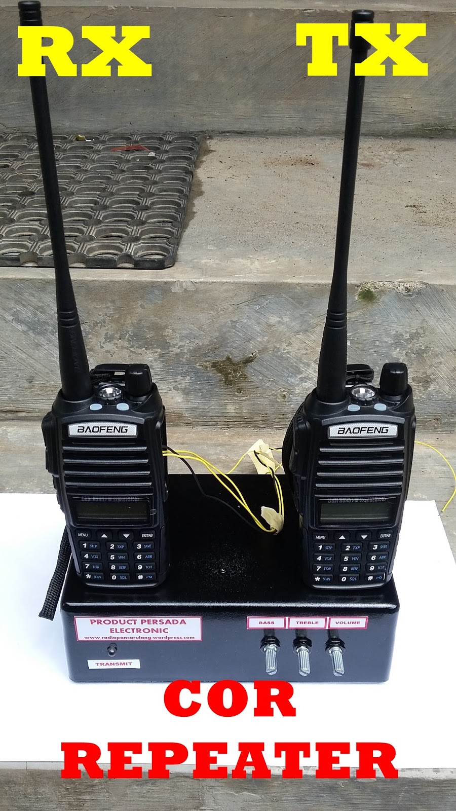 REPEATER HT VHF: RANGKAIAN SKEMA COR REPEATER HT/ RPU VHF/UHF