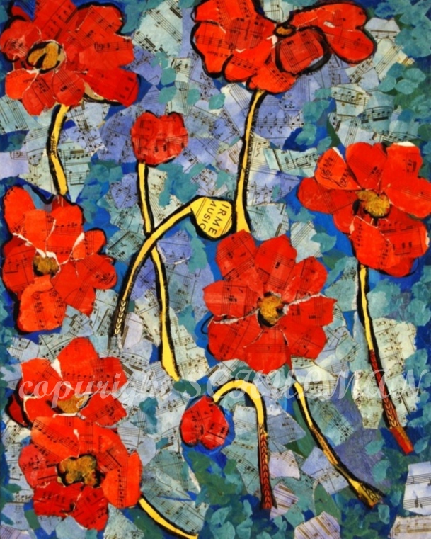 Color your world with bright red poppy art - Miriam Schulman | Artist ...