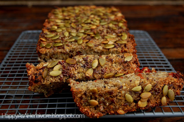 Happy as a Herbivore: Sprouted Seed Loaf