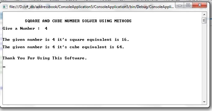 Free Programming Source Codes And Computer Programming Tutorials Square And Cube Number Solver