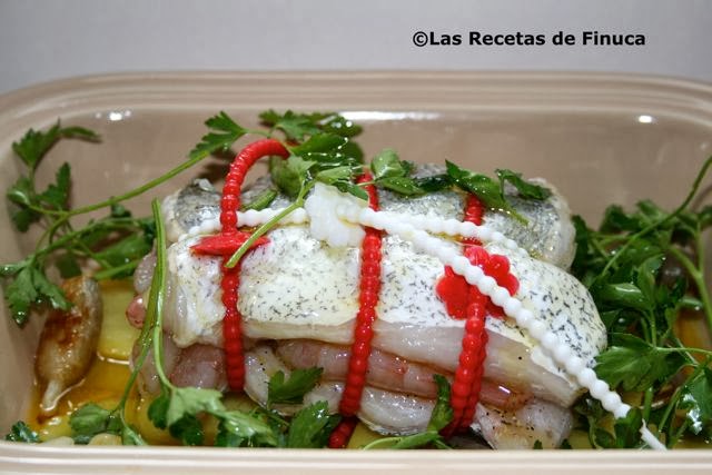 Las Recetas de Finuca: Merluza rellena de gambas
