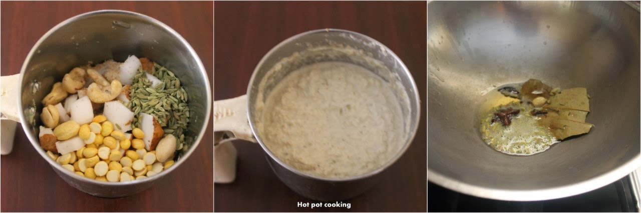 Hot pot cooking: Vegetable kurma