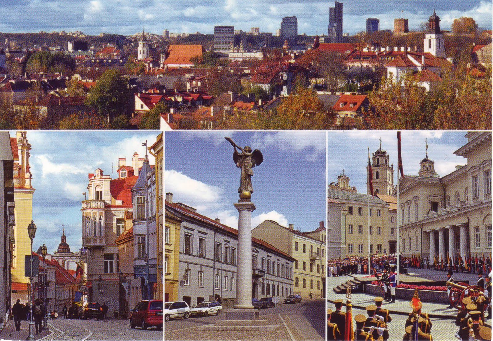 The World in Postcards - Sabine's Blog: Vilnius, Old Town, Lithuania ...