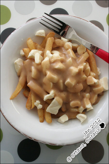 Heavenly Palate: [Poutine] Simply Canadian staple food: fries with ...