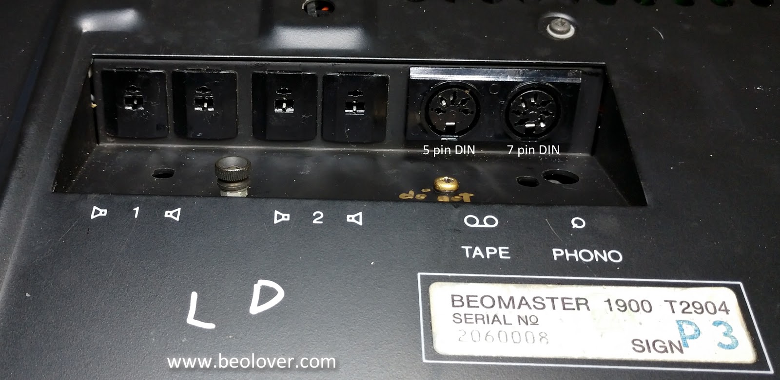 beolover: Beomaster 1900 Type 2904: Cleaning, polishing and reassembly