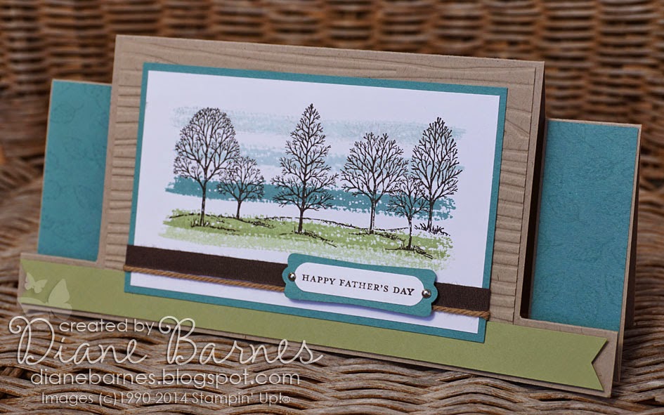 colour me happy: Masculine centre step card - with instructions